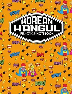 Korean Hangul Practice Notebook: Hangul Workbook, Korean Language ...