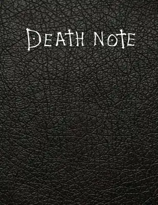 Death Note Notebook with rules: Death Note With Rules - Death Note ...