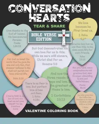 Conversations Hearts Tear and Share Bible Verse Edition Valentine ...